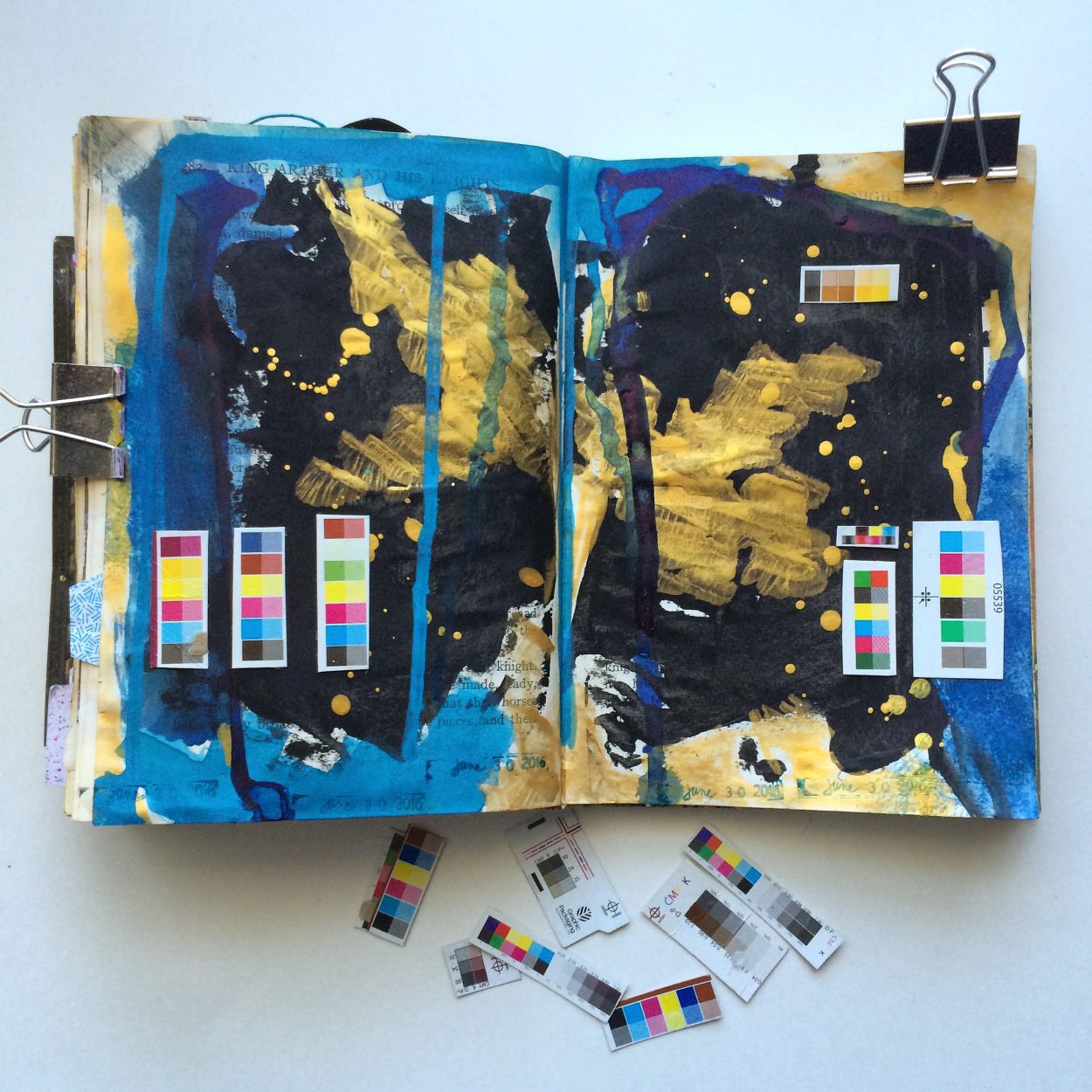 Color bars and registration marks - Misty Granade